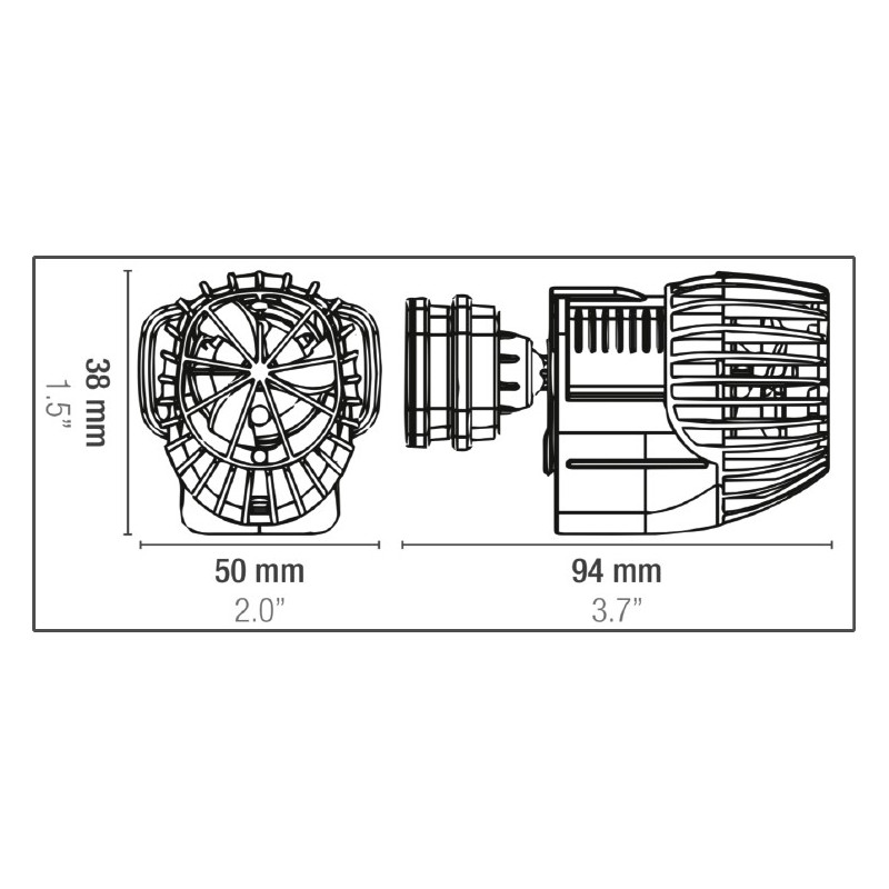 Sicce XStream SDC Propeller Pump - 2250 gph