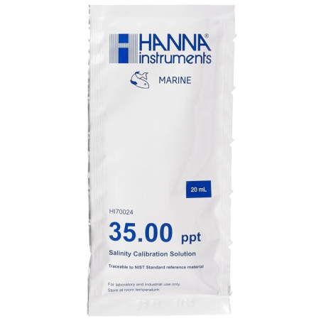 Hanna 35 ppt Salinity Calibration Solution Sachet