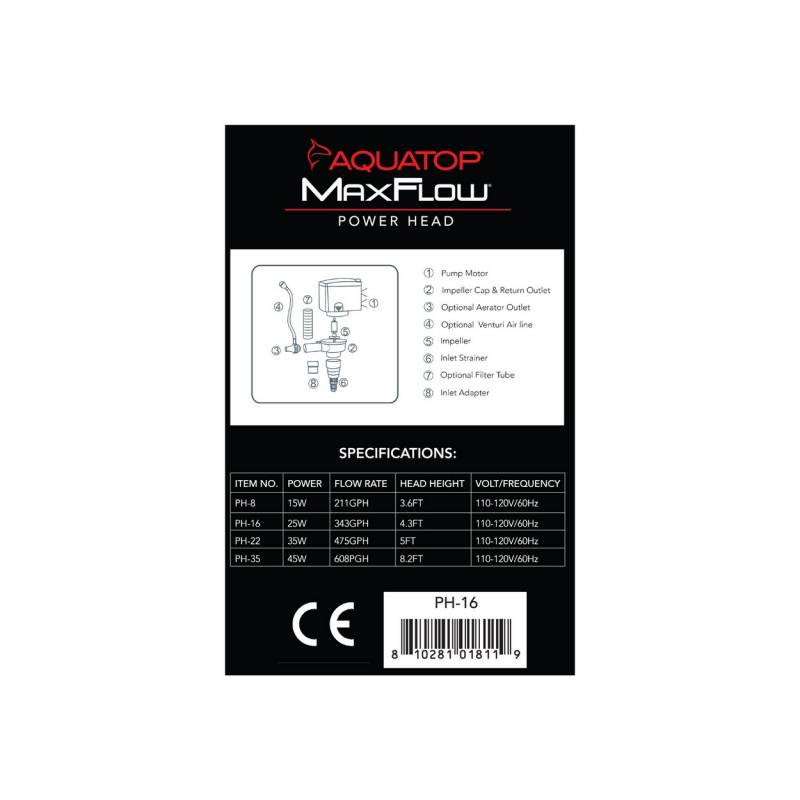 AQUATOP Power-Head PH-16